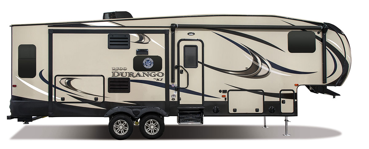 2016 Durango 1500 D281RLT Lightweight Luxury Fifth Wheel | KZ RV