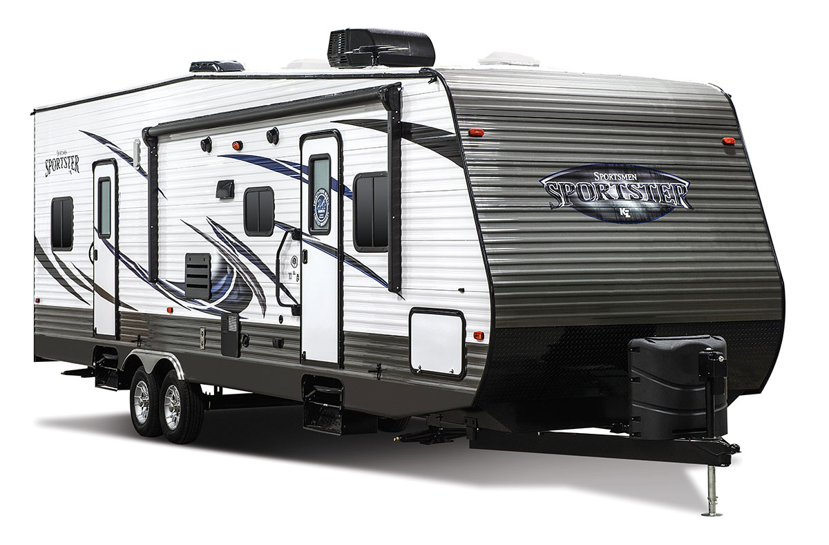 2016 Sportsmen Sportster 30TH12 Travel Trailer Toy Hauler | KZ RV