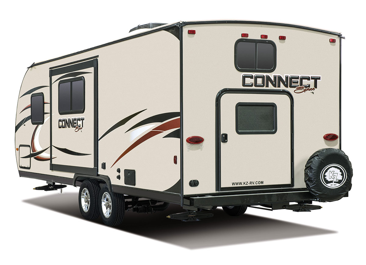 2016 Spree Connect C231BHS Lightweight Travel Trailer | KZ RV