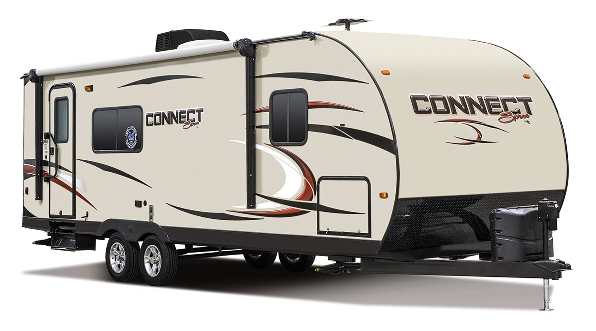 2016 Spree Connect C260RKS Lightweight Travel Trailer | KZ RV