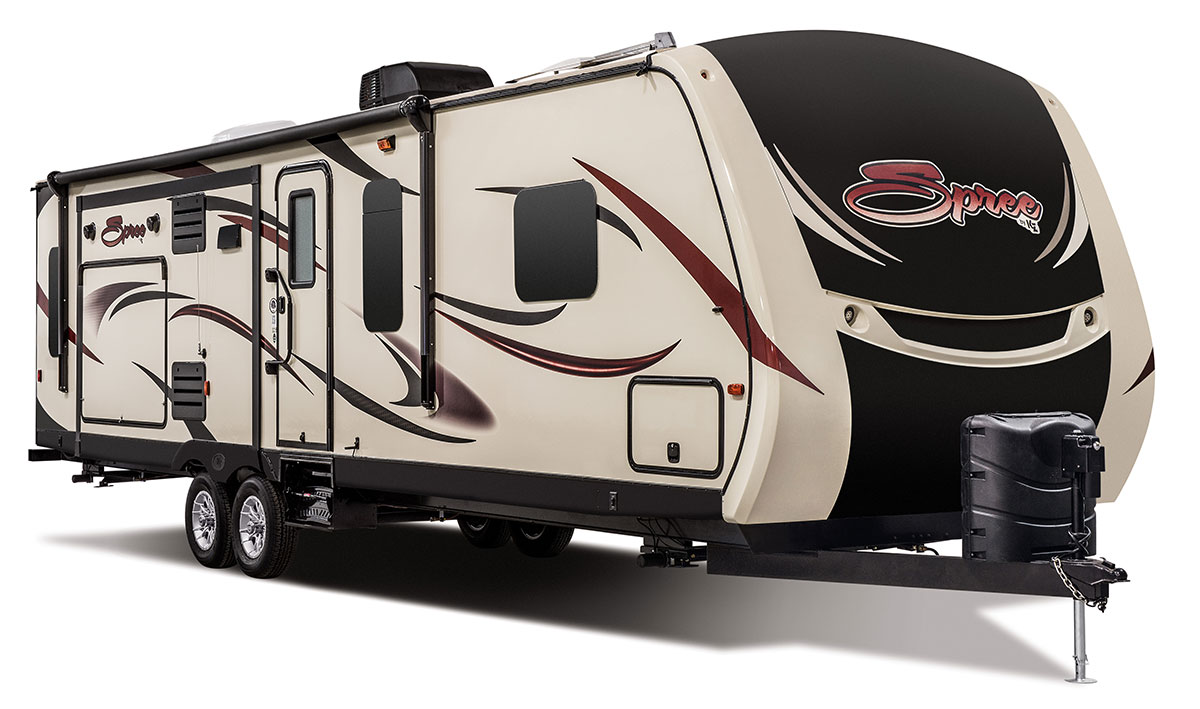 2016 Spree 328IK Lightweight Travel Trailer | KZ RV