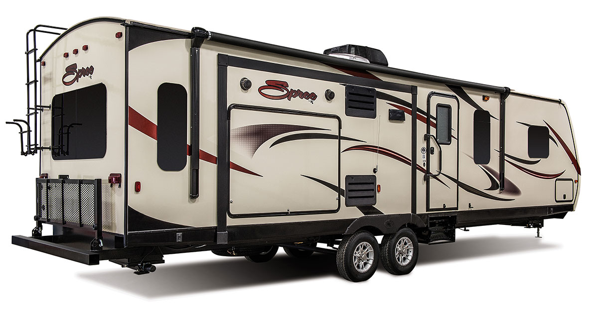 2016 Spree 328IK Lightweight Travel Trailer | KZ RV