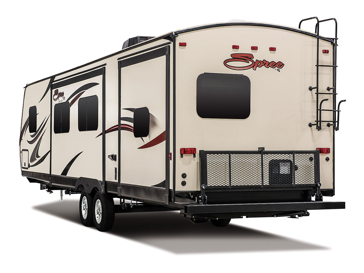 2016 Spree 329IK Lightweight Travel Trailer | KZ RV