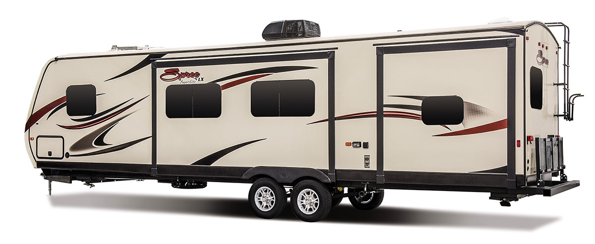 2016 Spree 329IK Lightweight Travel Trailer | KZ RV
