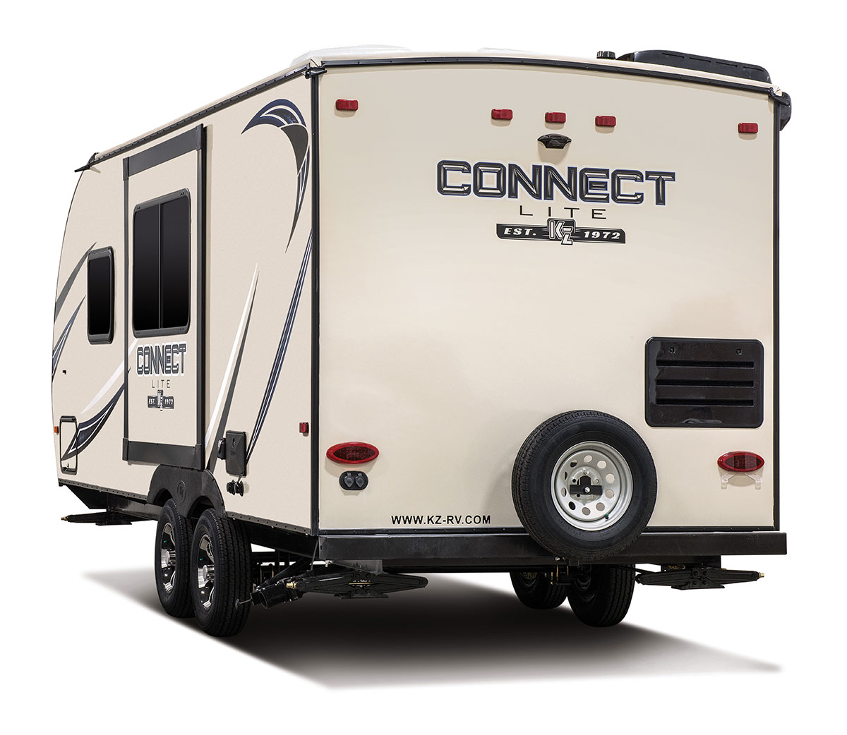 2017 Connect Lite C201QB Ultra Lightweight Travel Trailer | KZ RV