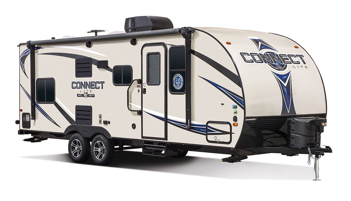 2017 Connect Lite C211BH Ultra Lightweight Travel Trailer | KZ RV