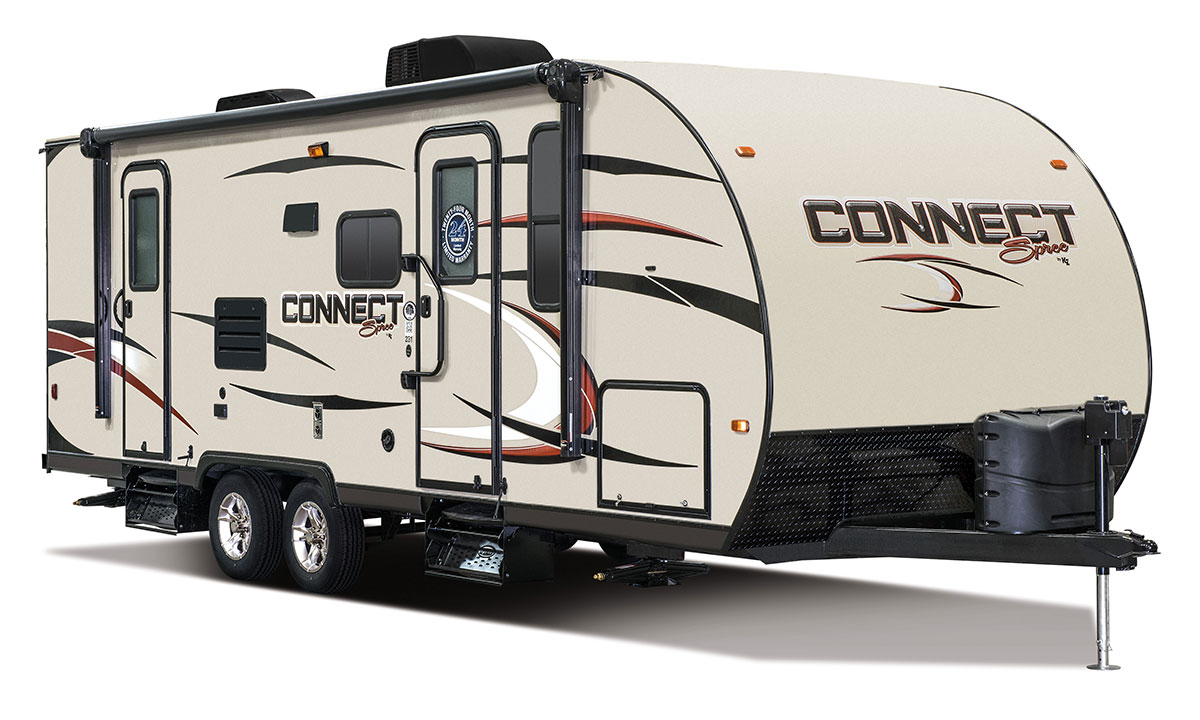 2017 Connect C231BH Lightweight Travel Trailer | KZ RV