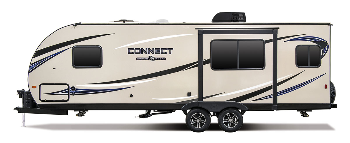 2017 Connect C241RLK Lightweight Travel Trailer | KZ RV