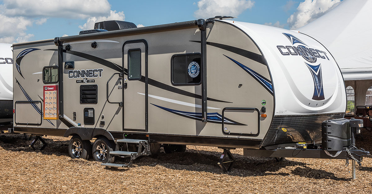 2017 Connect C241RLK Lightweight Travel Trailer | KZ RV