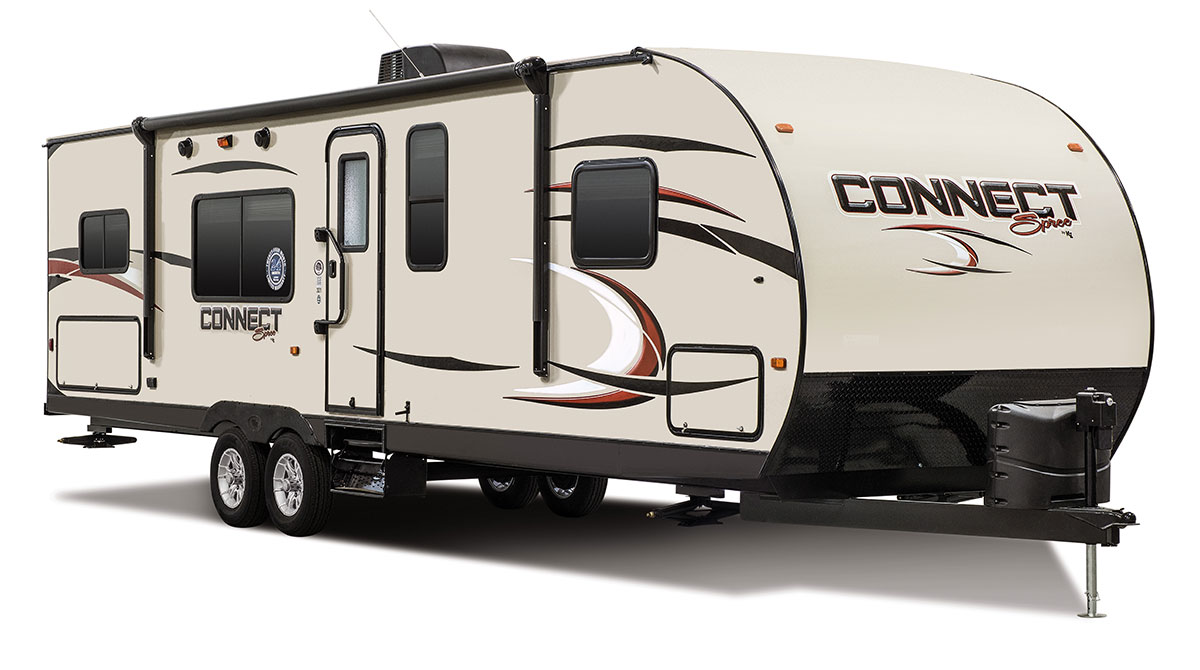 2017 Connect C312RKK Lightweight Travel Trailer | KZ RV