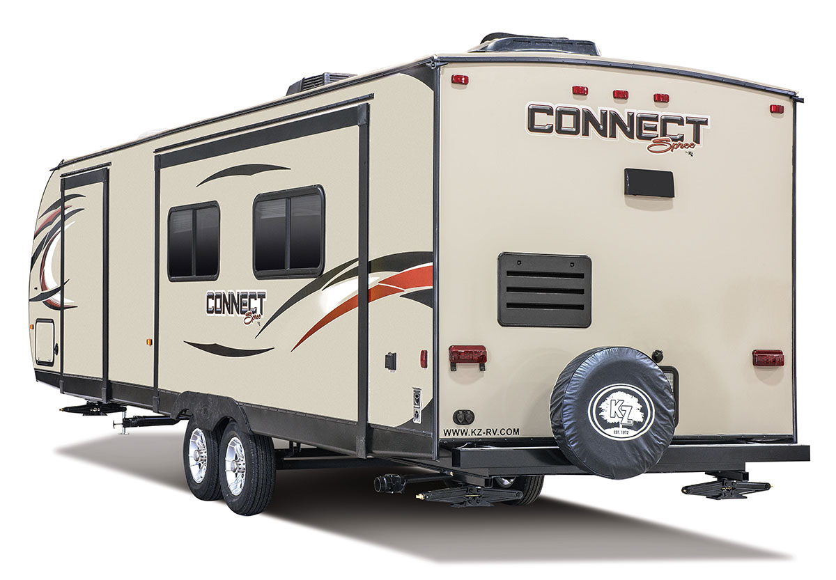 2017 Connect C312RKK Lightweight Travel Trailer | KZ RV