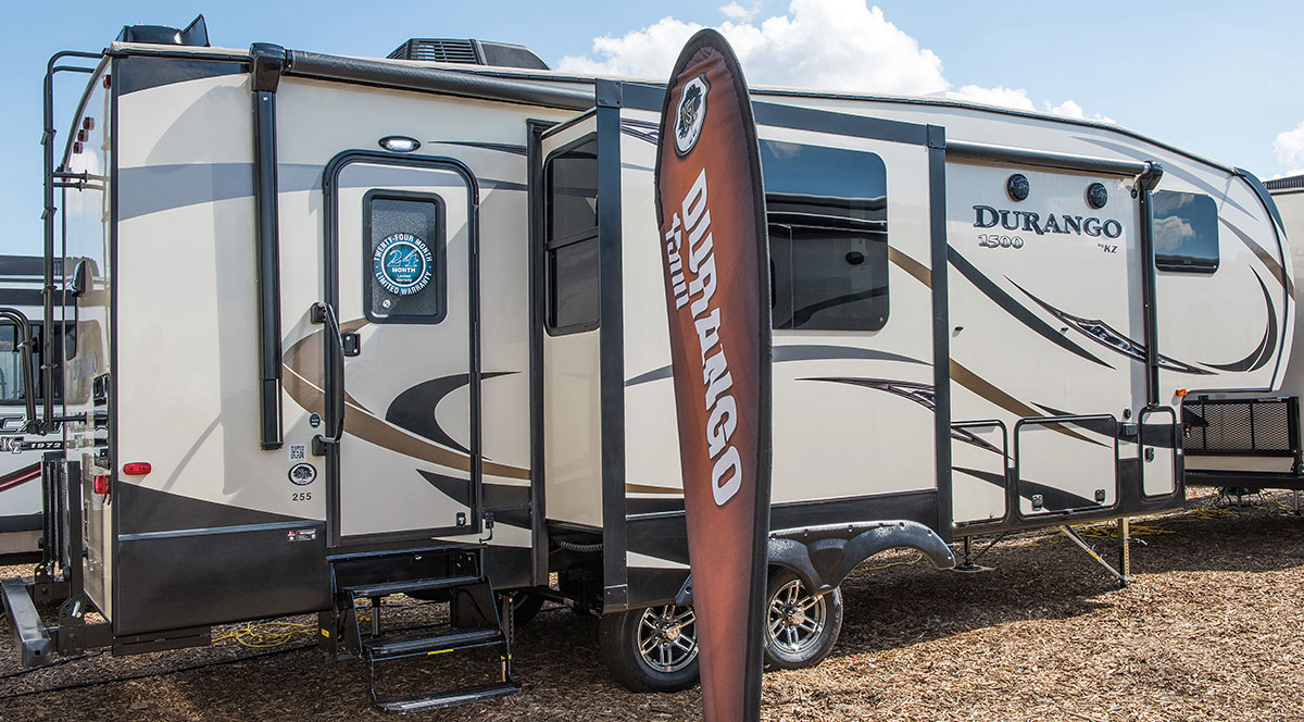 2017 Durango 1500 D255RKT Lightweight Luxury Fifth Wheel | KZ RV