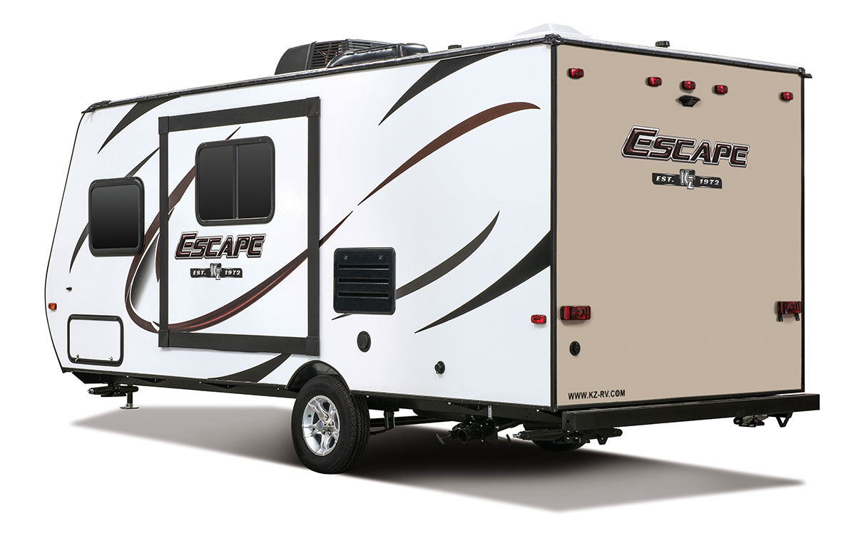 2017 Escape E191BH Ultra Lightweight Travel Trailer | KZ RV