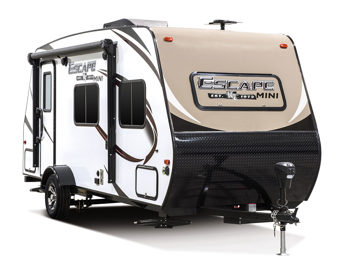 2017 Escape Mini M181KS Ultra Lightweight Travel Trailer | KZ RV