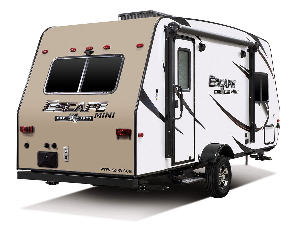 2017 Escape Mini M181RK Ultra Lightweight Travel Trailer | KZ RV