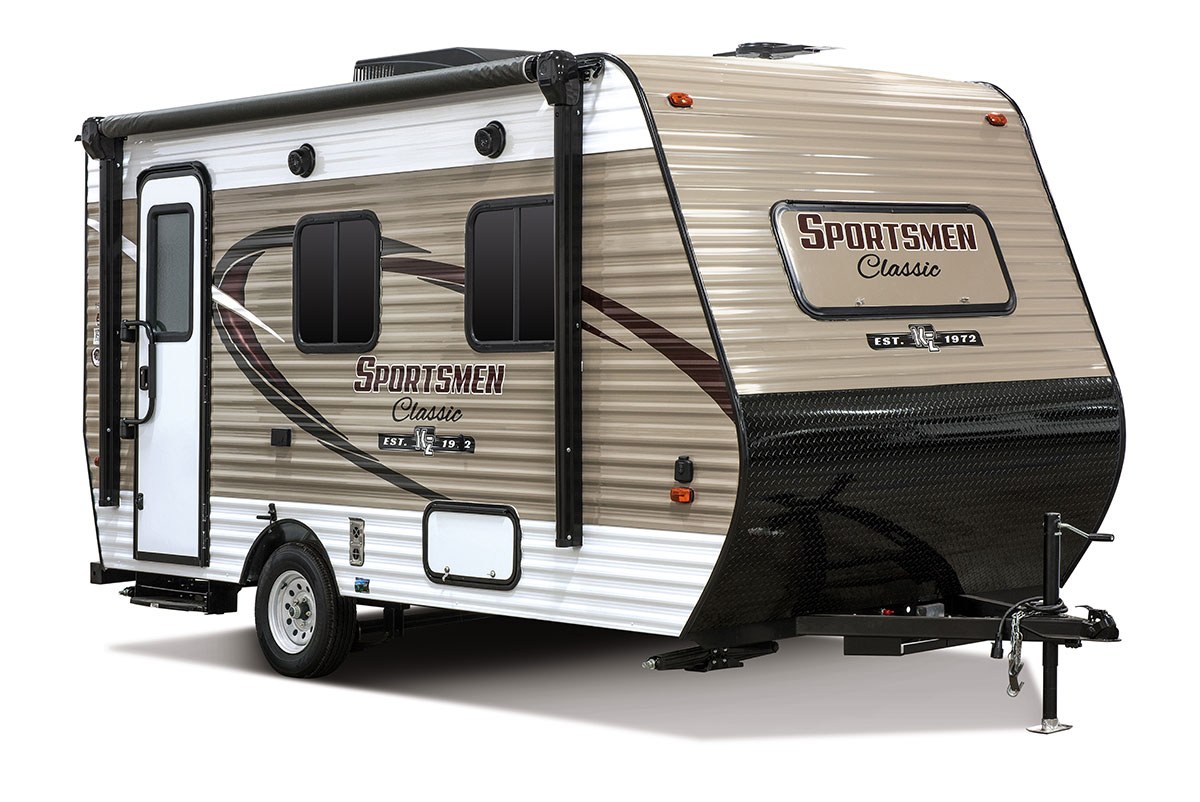 2017 Sportsmen Classic 150RBT Ultra Lightweight Travel Trailer | KZ RV