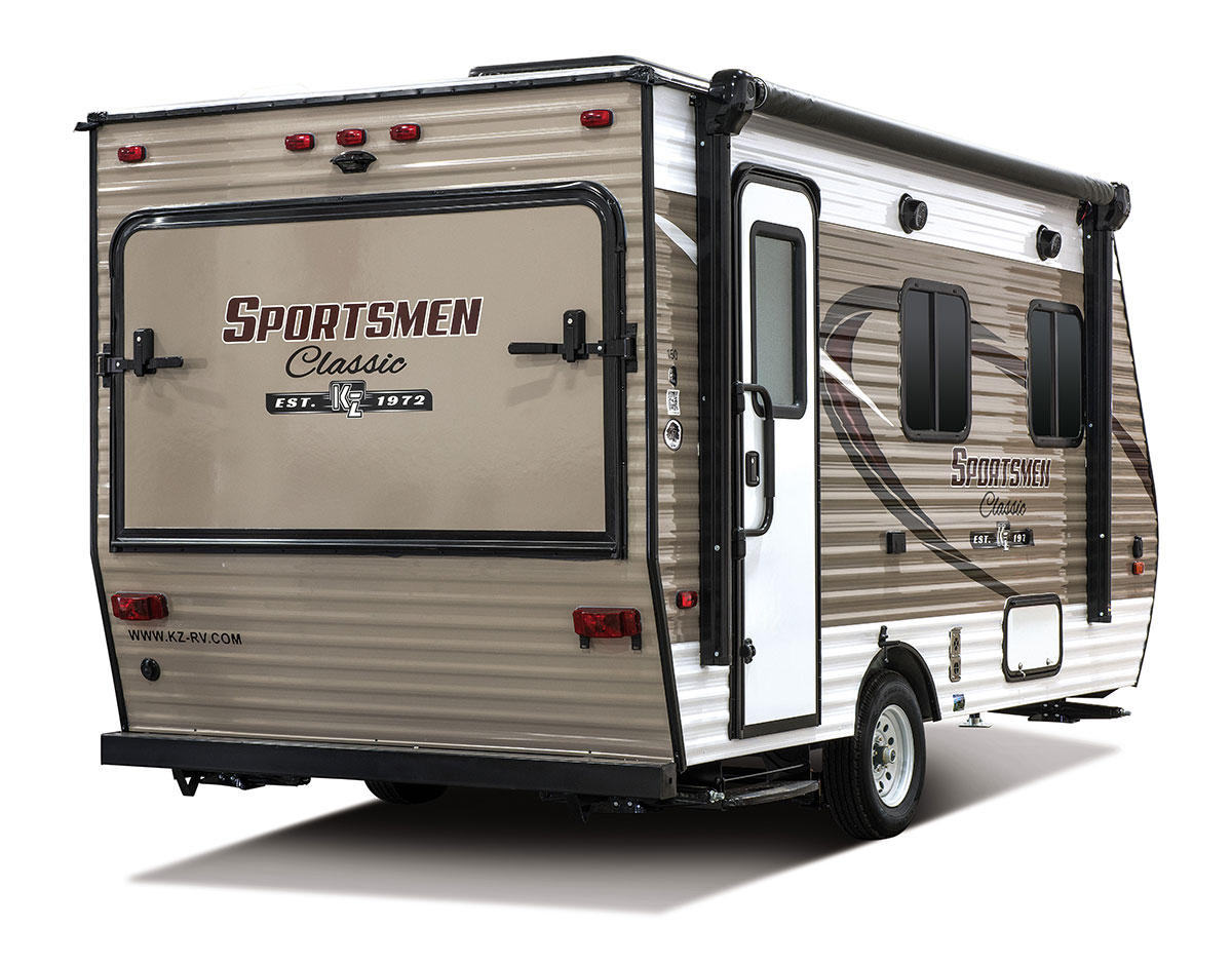 2017 Sportsmen Classic 150RBT Ultra Lightweight Travel Trailer | KZ RV