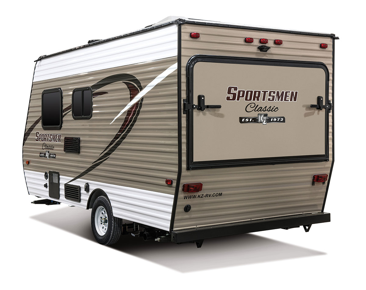 2017 Sportsmen Classic 150RBT Ultra Lightweight Travel Trailer | KZ RV