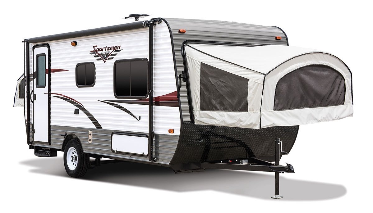 2017 Sportsmen Classic 160RBT Ultra Lightweight Travel Trailer | KZ RV