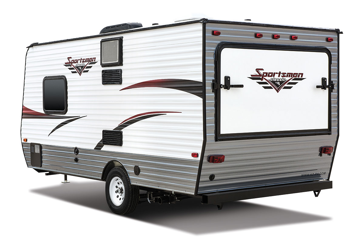 2017 Sportsmen Classic 160RBT Ultra Lightweight Travel Trailer | KZ RV