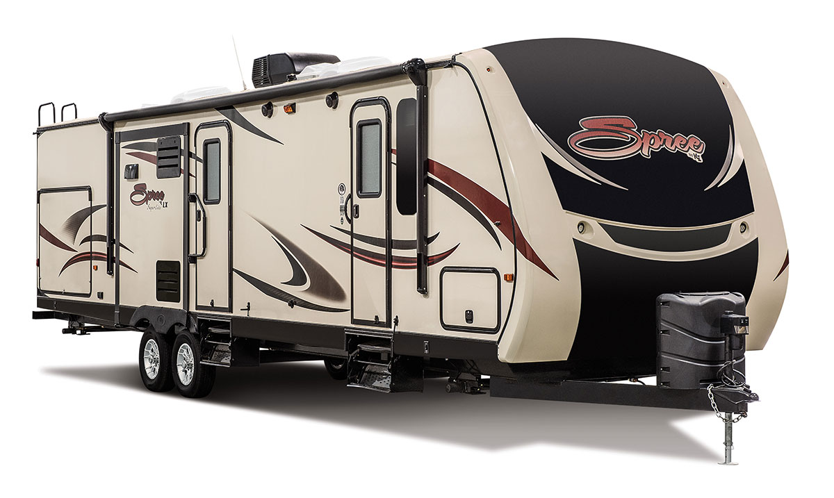 2017 Spree S333BHK Luxury Lightweight Travel Trailer | KZ RV