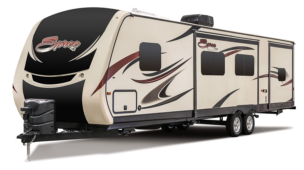 2017 Spree S333BHK Luxury Lightweight Travel Trailer | KZ RV