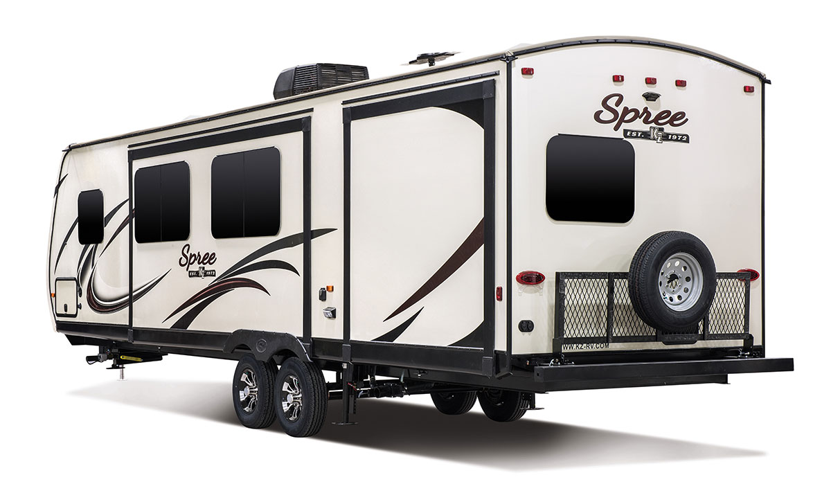 2017 Spree S312BHK Luxury Lightweight Travel Trailer | KZ RV