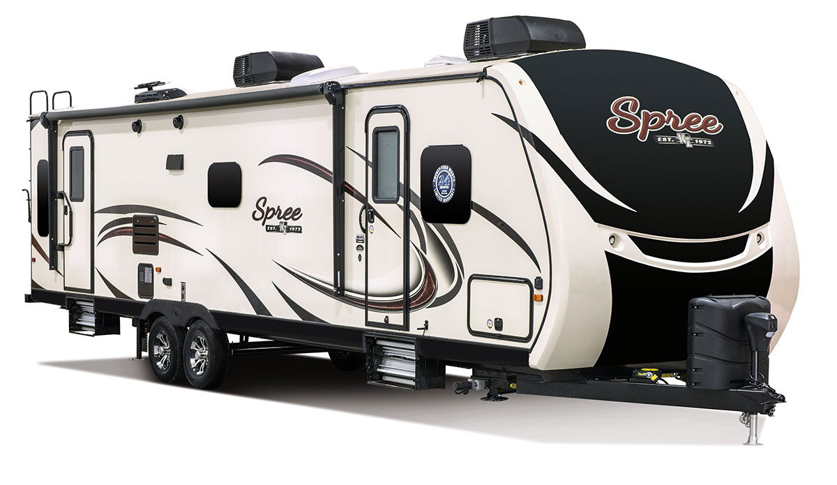 2017 Spree S322RL Luxury Lightweight Travel Trailer | KZ RV