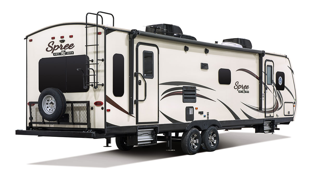 2017 Spree S322RL Luxury Lightweight Travel Trailer | KZ RV