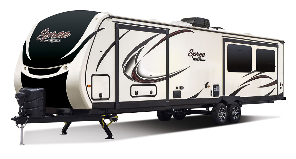 2017 Spree S323RE Luxury Lightweight Travel Trailer | KZ RV