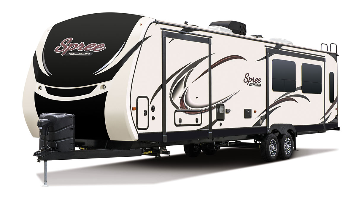 2017 Spree S333RIK Luxury Lightweight Travel Trailer | KZ RV