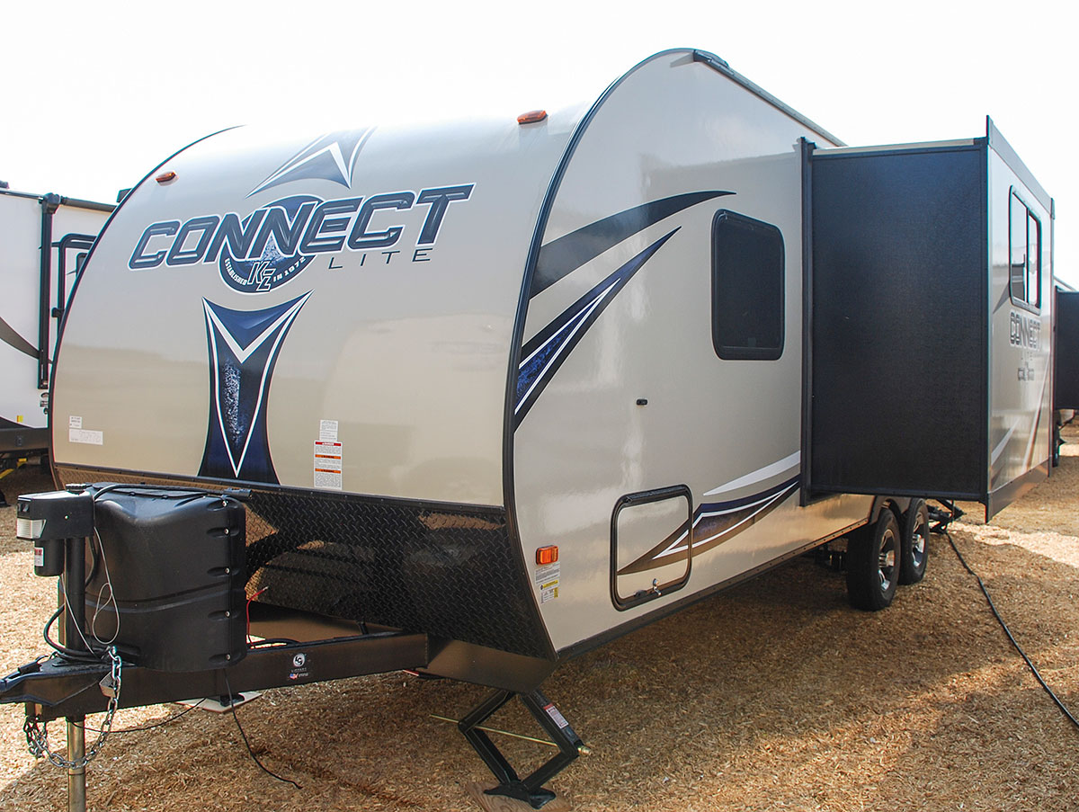 2018 Connect Lite C211BH Ultra Lightweight Travel Trailer | KZ RV