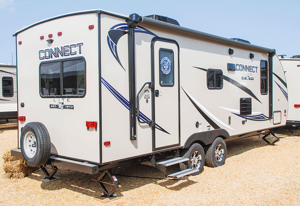 2018 Connect Lite C221RD Ultra Lightweight Travel Trailer | KZ RV