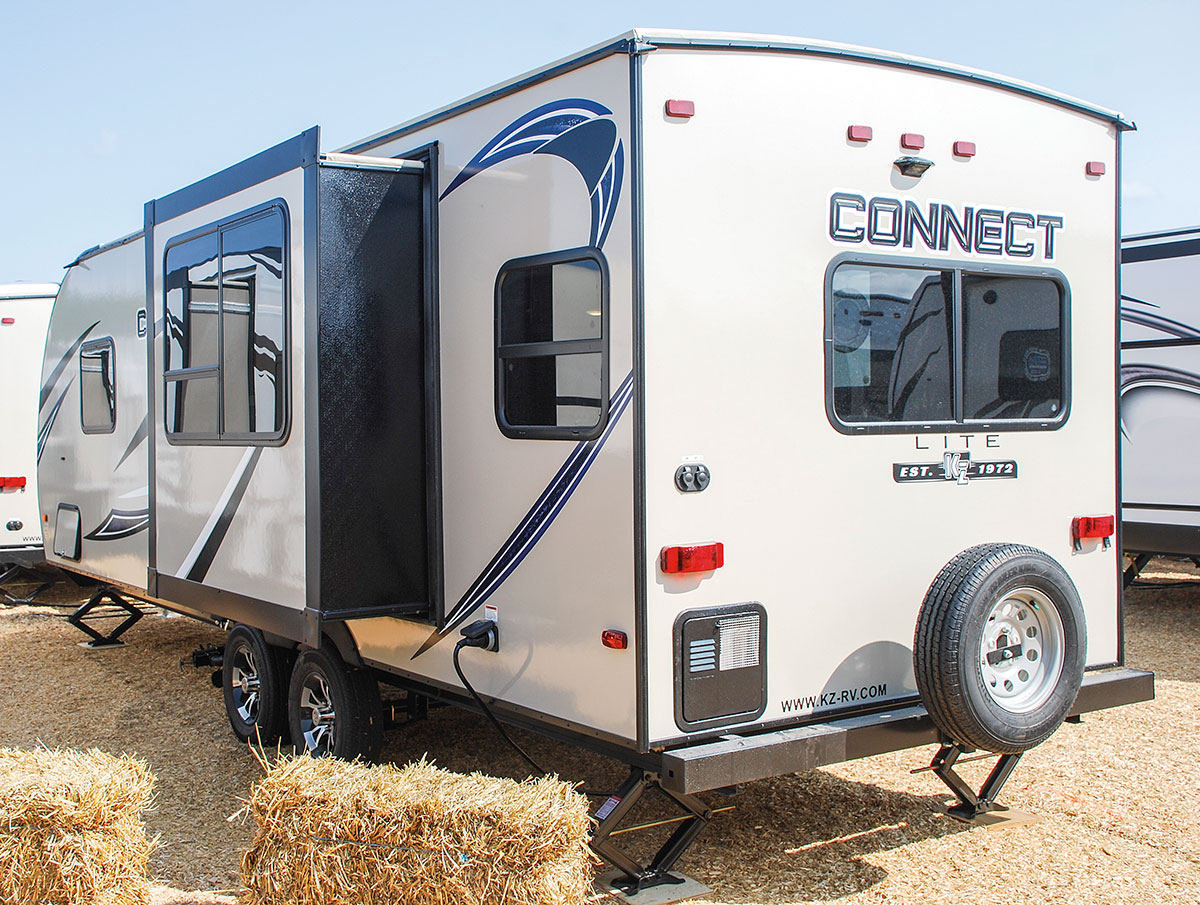 2018 Connect Lite C221RD Ultra Lightweight Travel Trailer | KZ RV