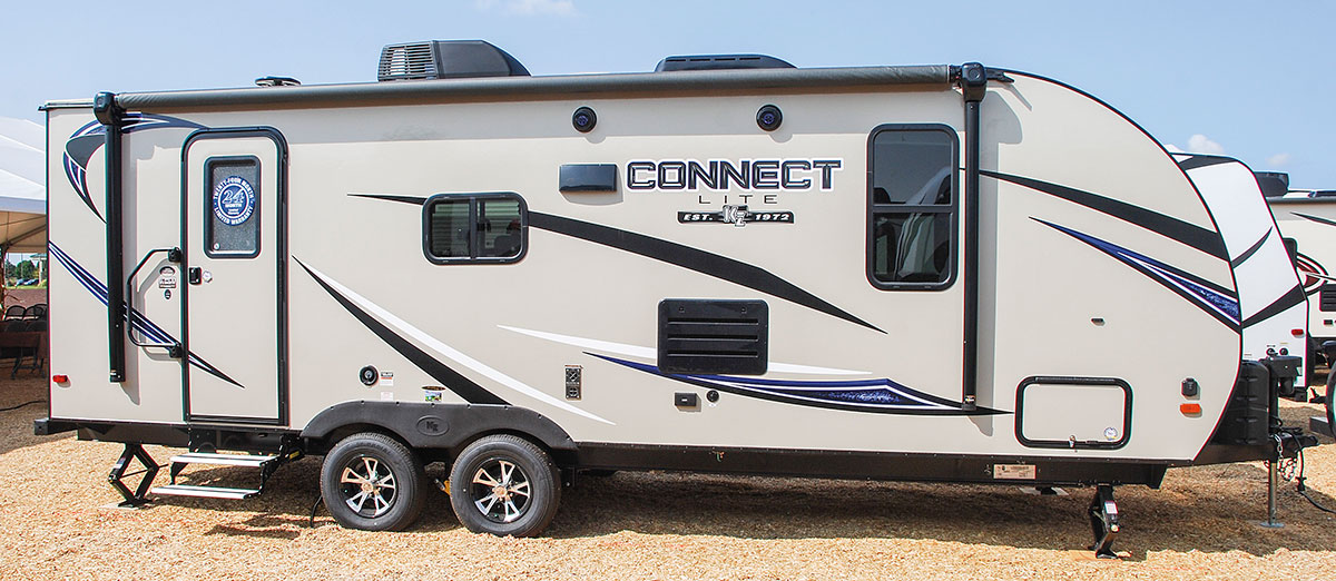 2018 Connect Lite C221RD Ultra Lightweight Travel Trailer | KZ RV