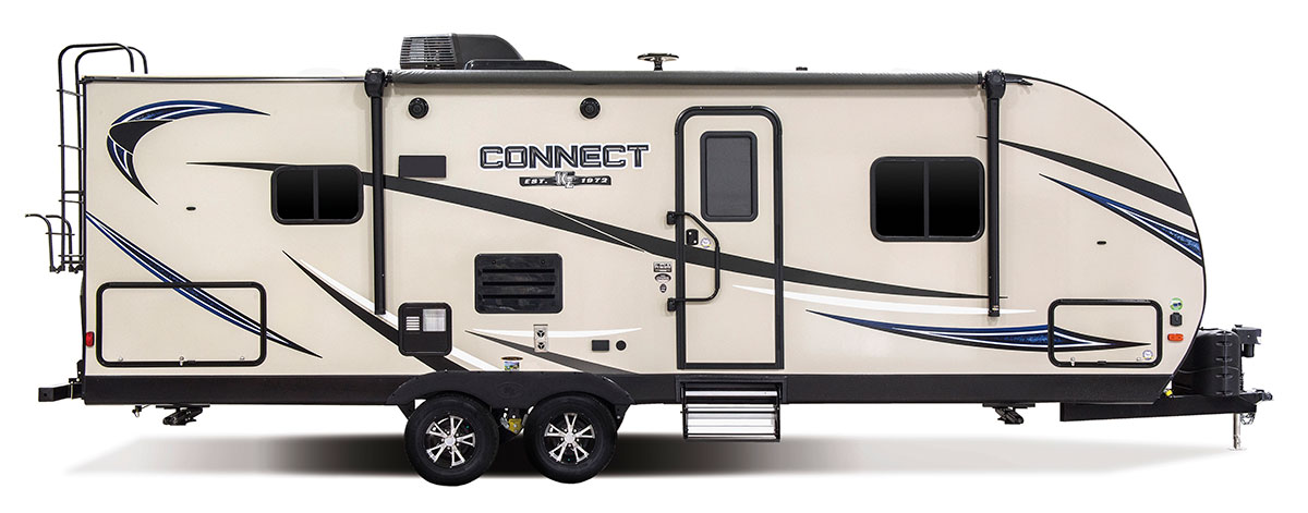 2018 Connect C241RLK Lightweight Travel Trailer | KZ RV