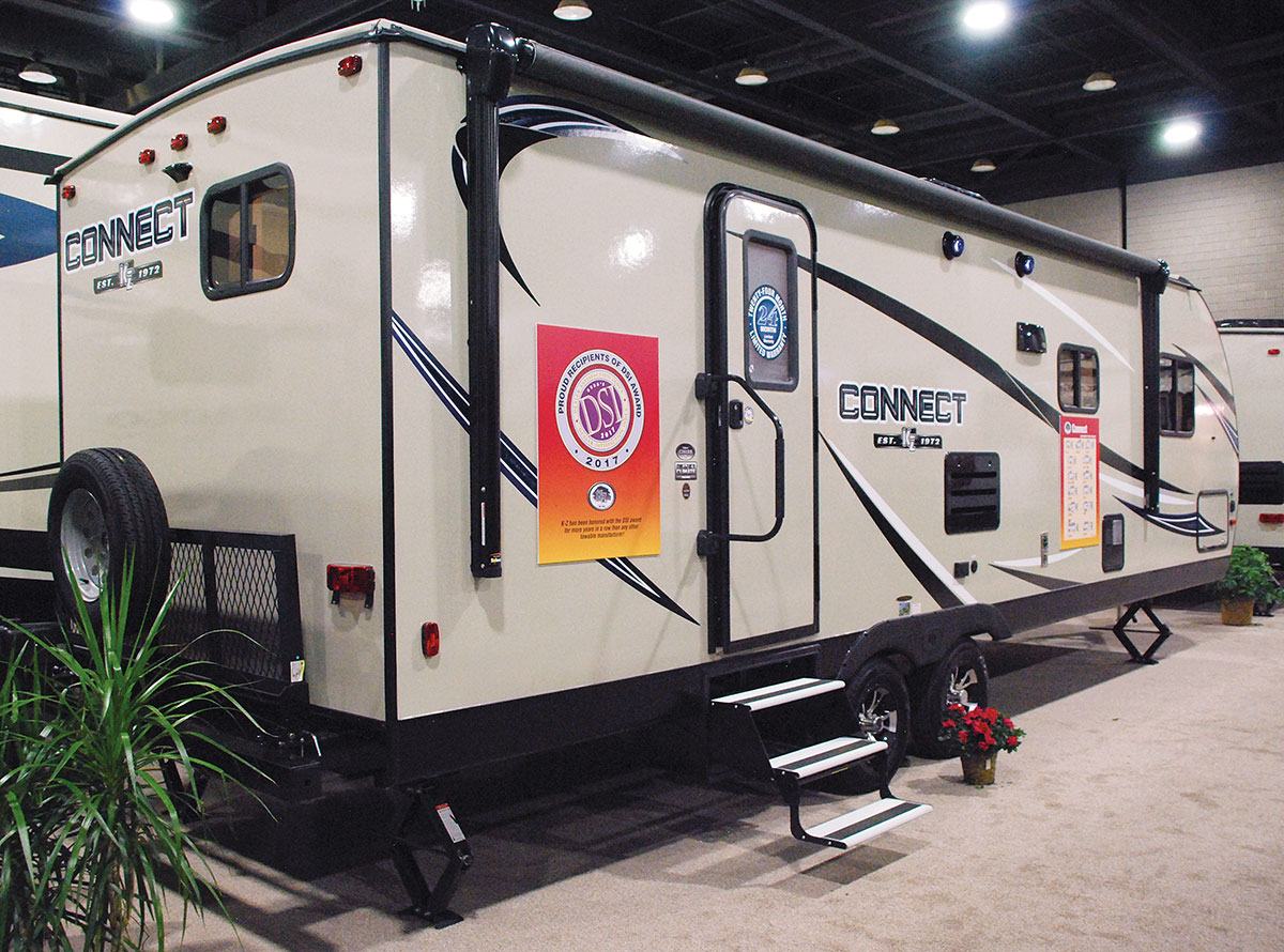 2018 Connect C261RB Lightweight Travel Trailer | KZ RV