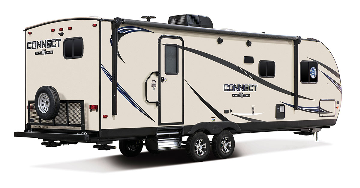 2018 Connect C261RB Lightweight Travel Trailer | KZ RV