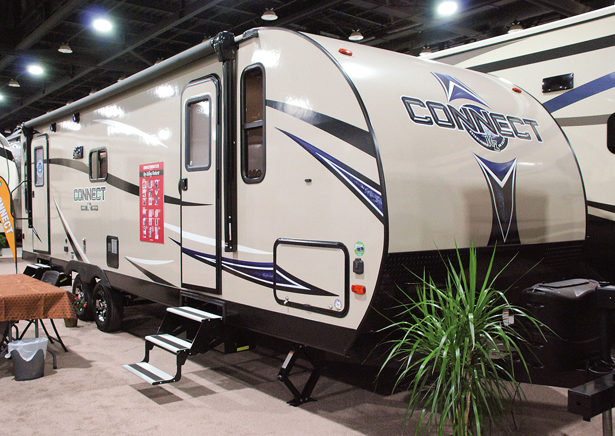 2018 Connect C261RL Lightweight Travel Trailer | KZ RV