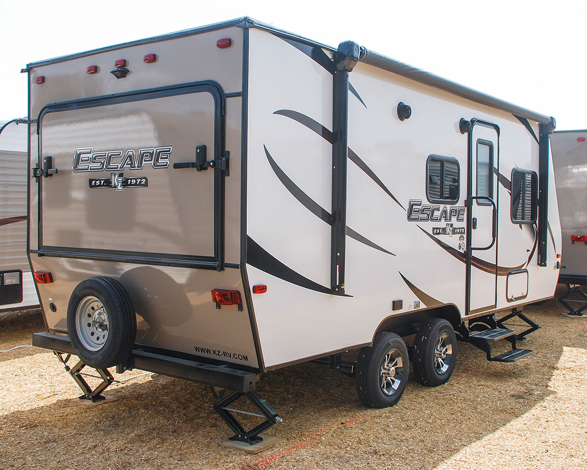 2018 Escape E180RBT Ultra Lightweight Travel Trailer | KZ RV