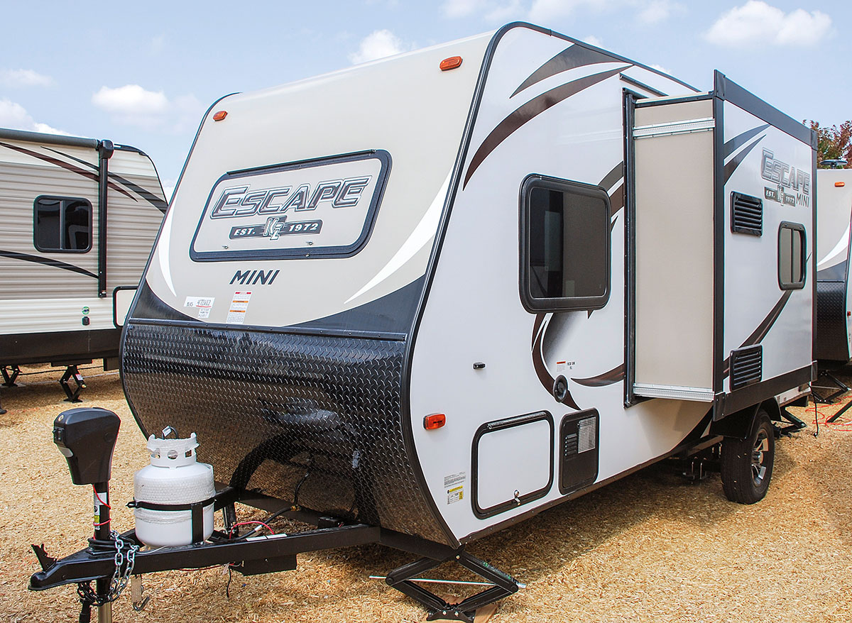 2018 Escape Mini M181KS Ultra Lightweight Travel Trailer | KZ RV