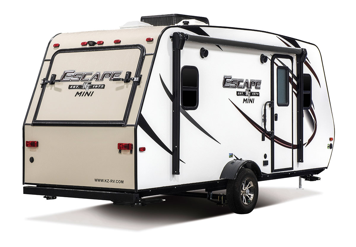 2018 Escape Mini M181KST Ultra Lightweight Travel Trailer | KZ RV