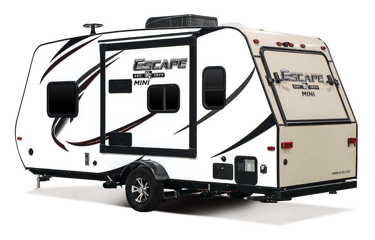 2018 Escape Mini M181KST Ultra Lightweight Travel Trailer | KZ RV