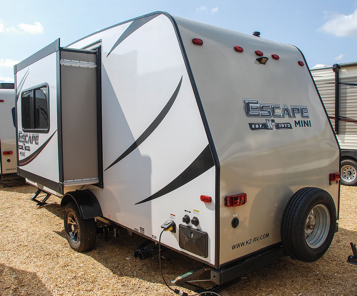 2018 Escape Mini M181SS Ultra Lightweight Travel Trailer | KZ RV