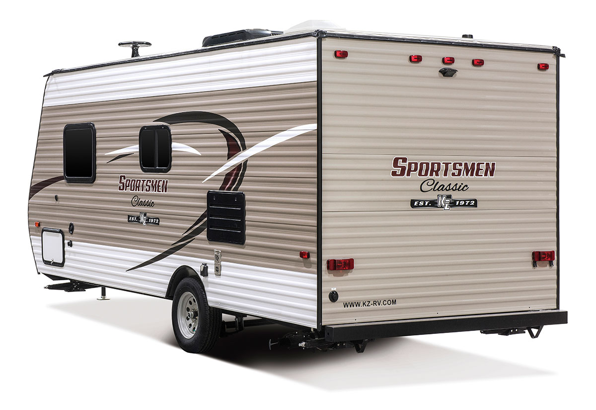 2018 Sportsmen Classic 180QB Ultra Lightweight Travel Trailer | KZ RV