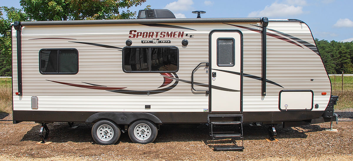 2018 Sportsmen LE 240THLE Travel Trailer Toy Hauler | KZ RV