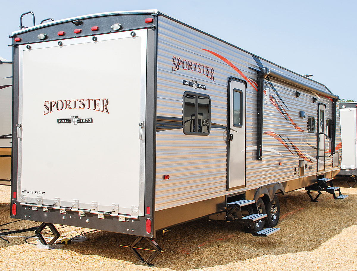 2018 Sportster 321THR13 Travel Trailer Toy Hauler | KZ RV