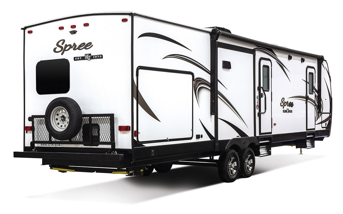 2018 Spree S333BHK Luxury Lightweight Travel Trailer | KZ RV