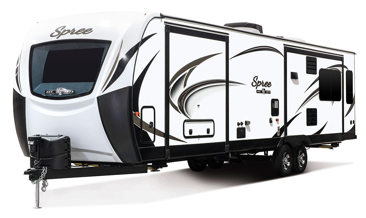 2018 Spree S333RLF Luxury Lightweight Travel Trailer | KZ RV