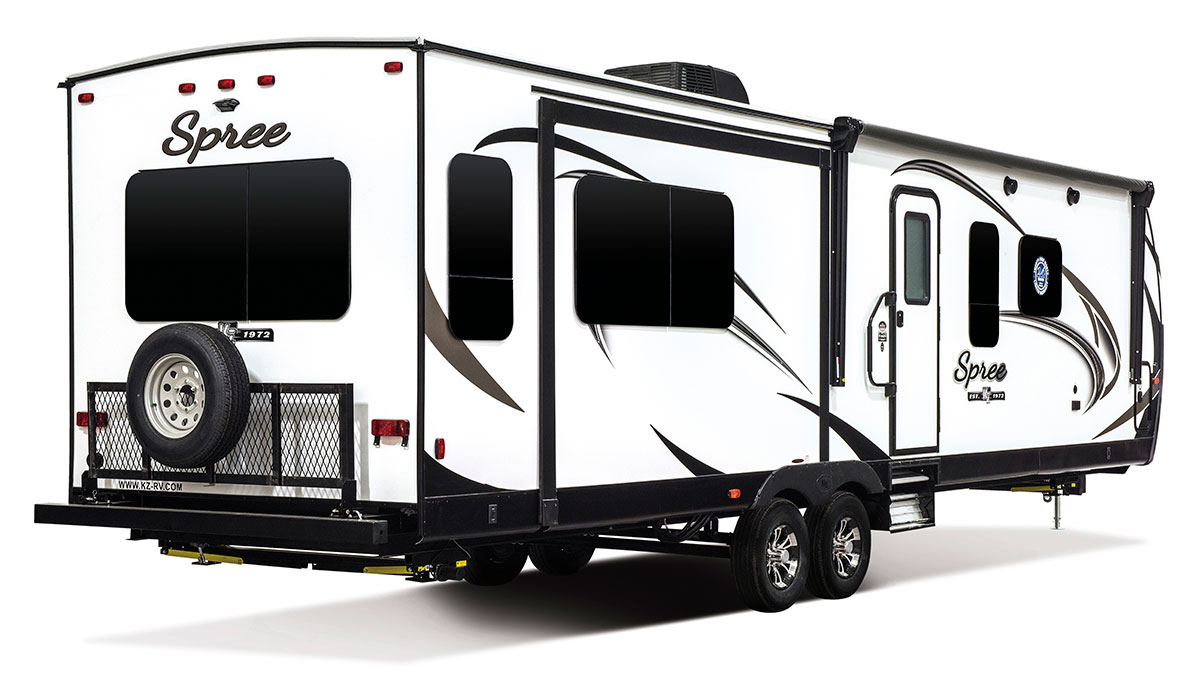 2018 Spree S333RLF Luxury Lightweight Travel Trailer | KZ RV